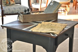 Union Jack Coffee Table - Ruffles and Rifles