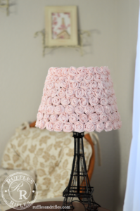 A Sneak Peak of the Baby Girl Nursery and an Eiffel Tower Rosette Lamp ...